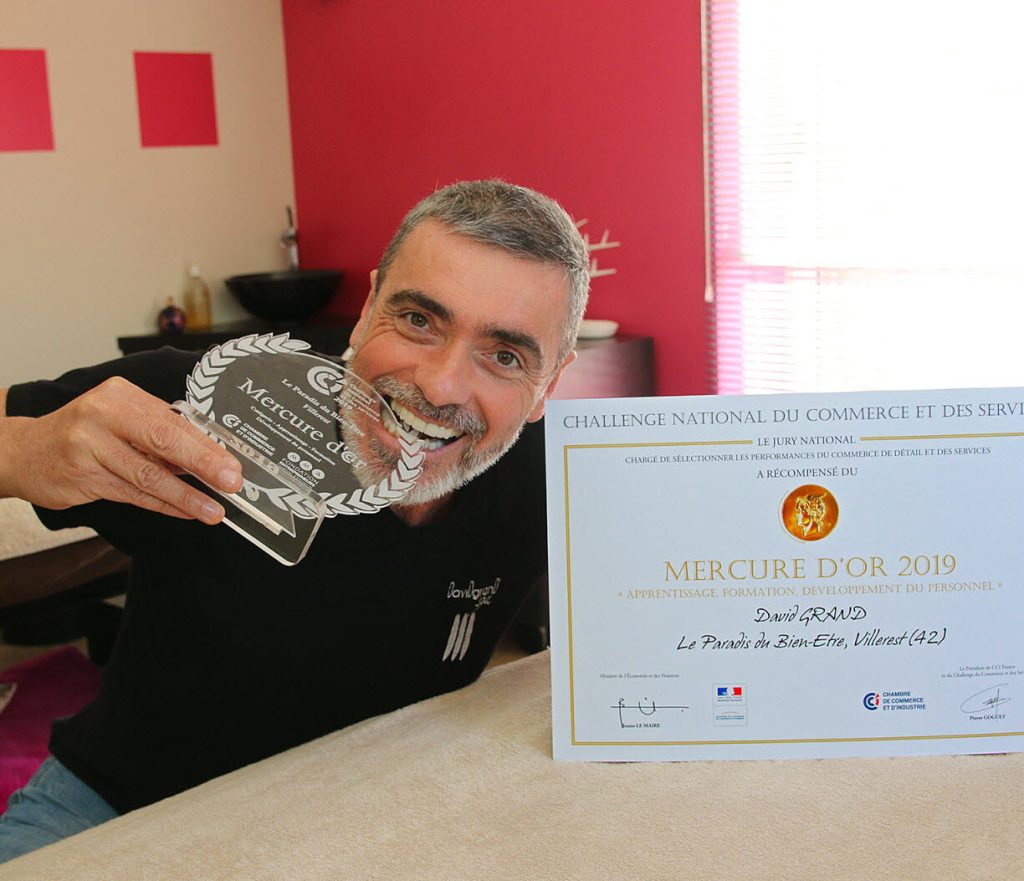 Obtention du Mercure d'Or